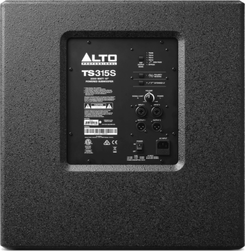 Alto TS315S – Subwoofer Amplificado | RMS - Cultura e tecnologia